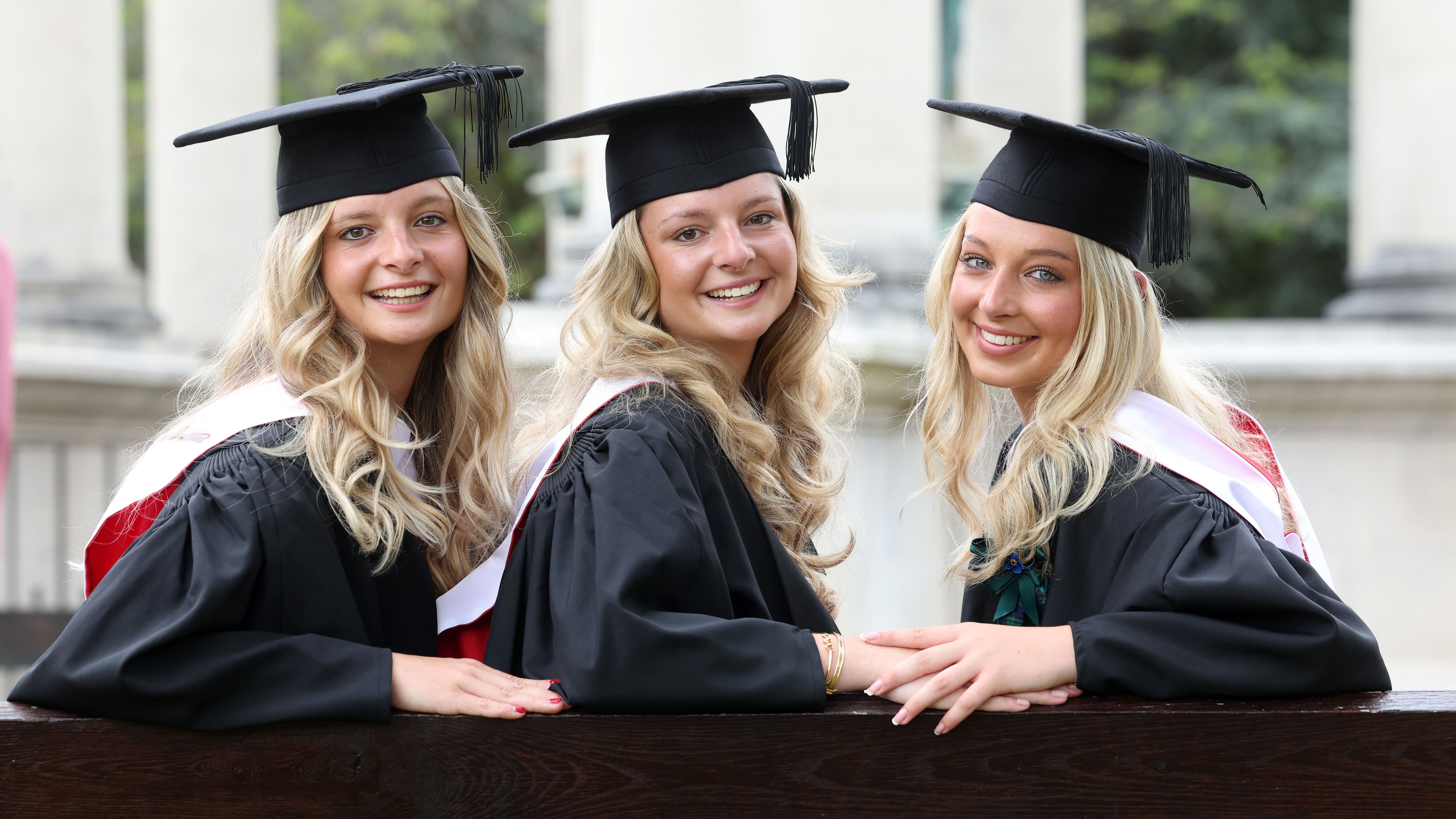 Triplets who “fell in love with Cardiff” honour late grandfather in ...