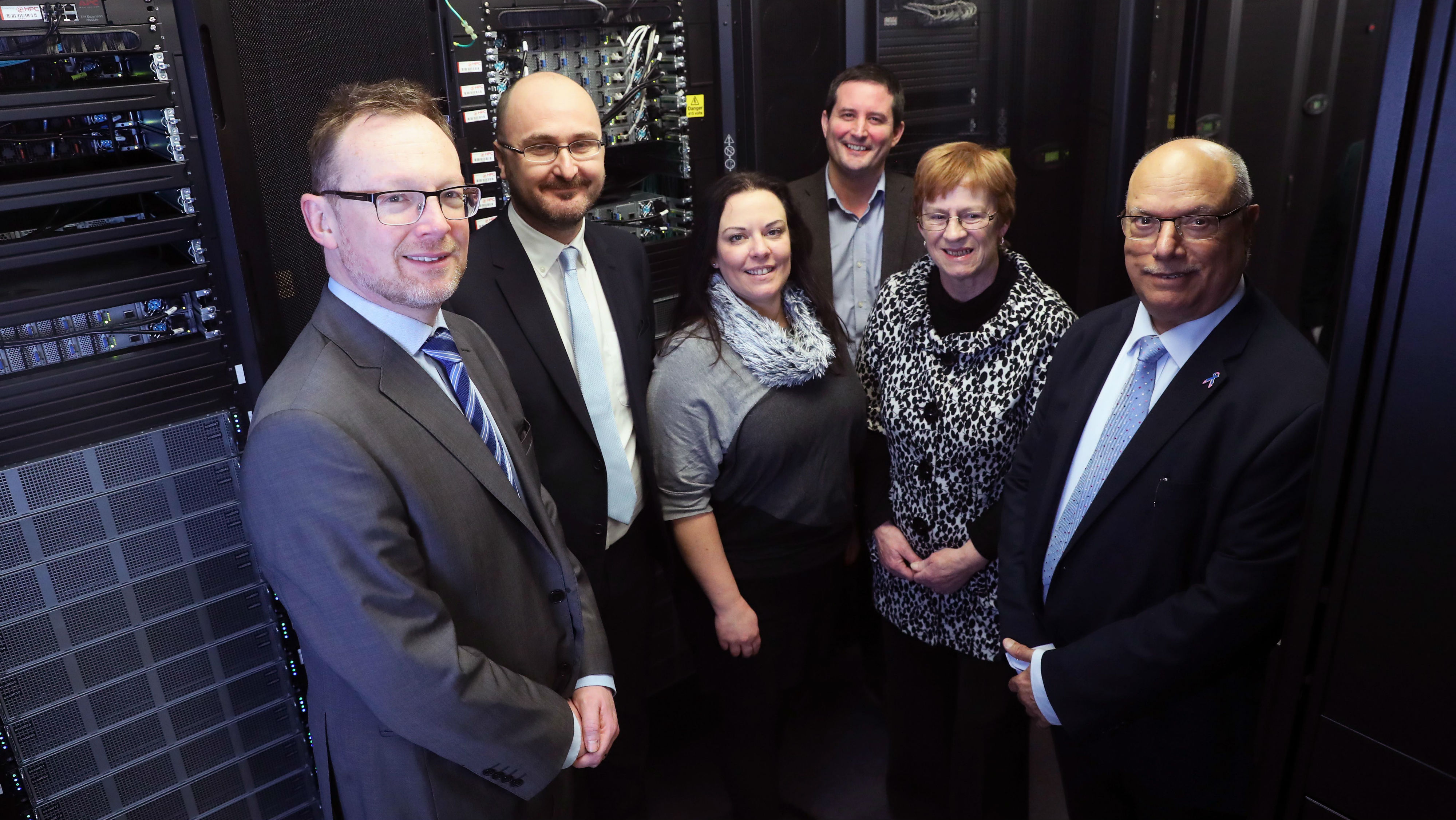 AMs visit Supercomputing Wales - News - Cardiff University