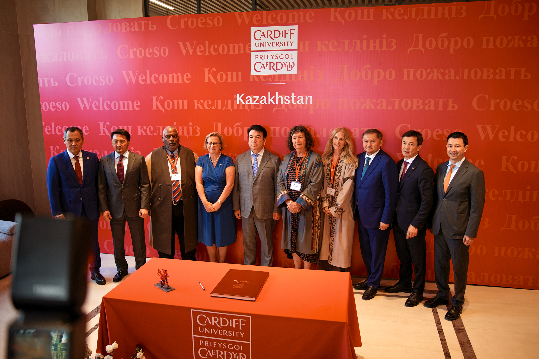 Cardiff University Kazakhstan officially opened - News - Cardiff University