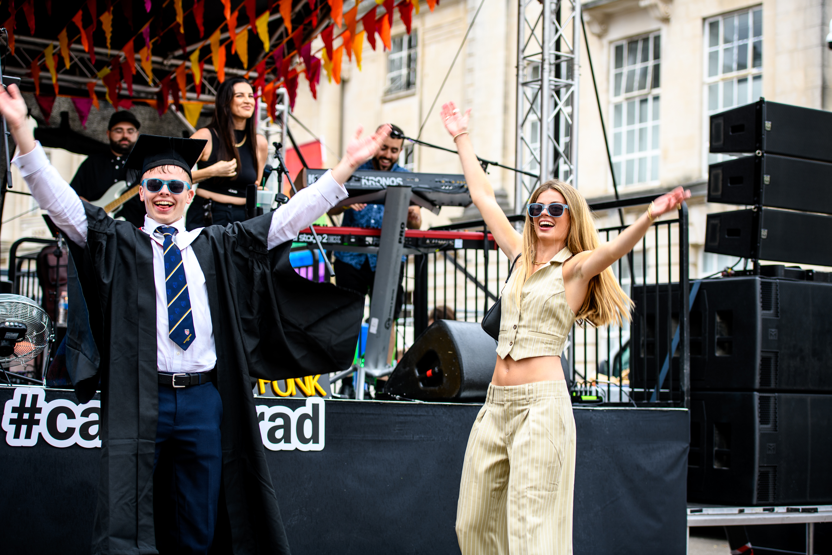 Graduation celebrations on campus - CUFoods - Cardiff University