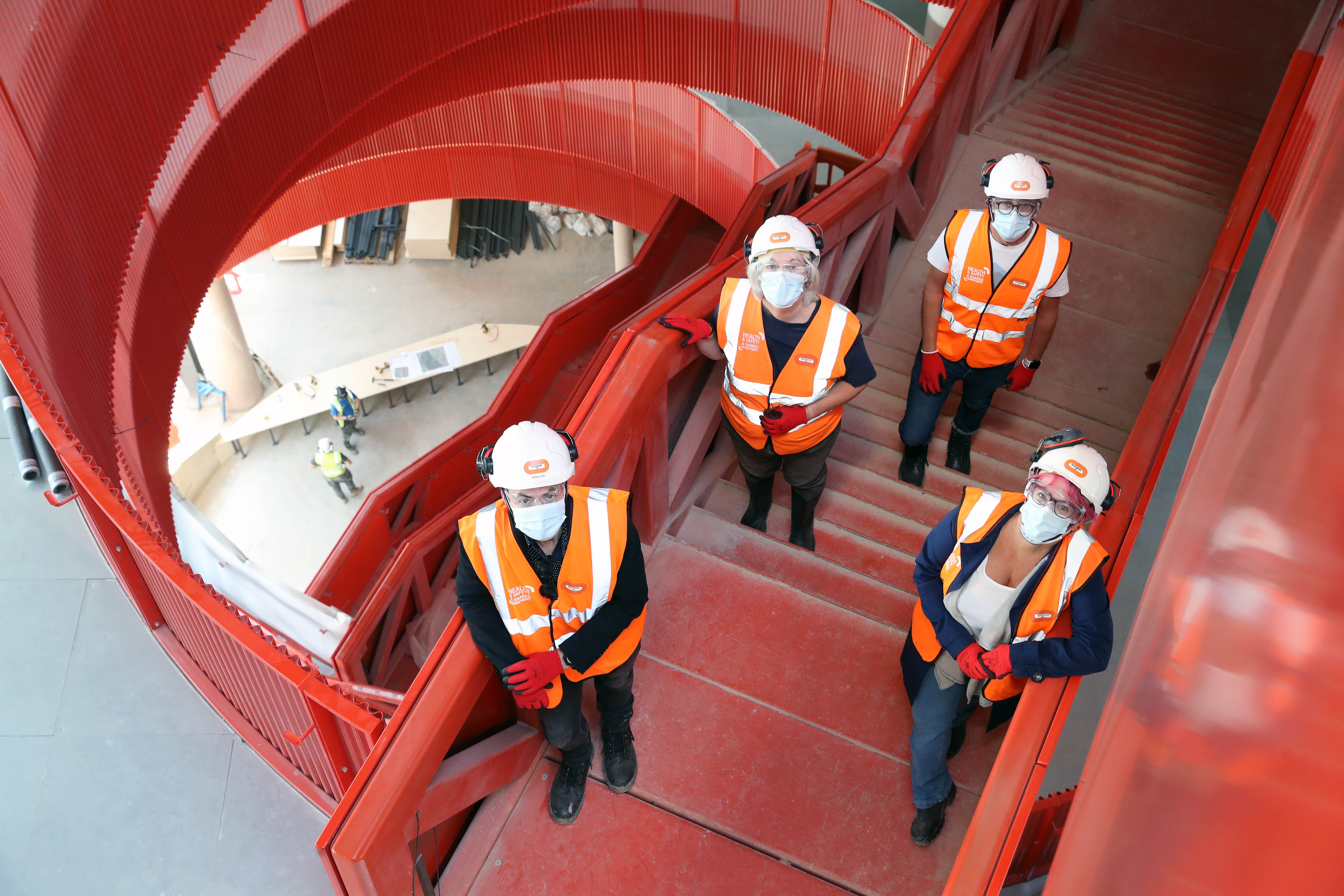 sbarc | spark’s showpiece stairs revealed - News - Cardiff University
